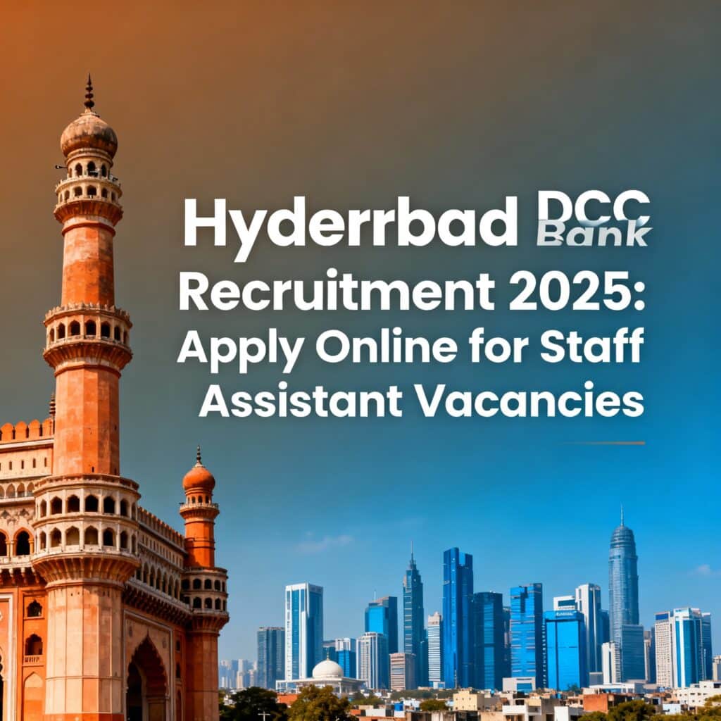 Hyderabad DCC Bank Recruitment 2025: Apply Online for Staff Assistant ...