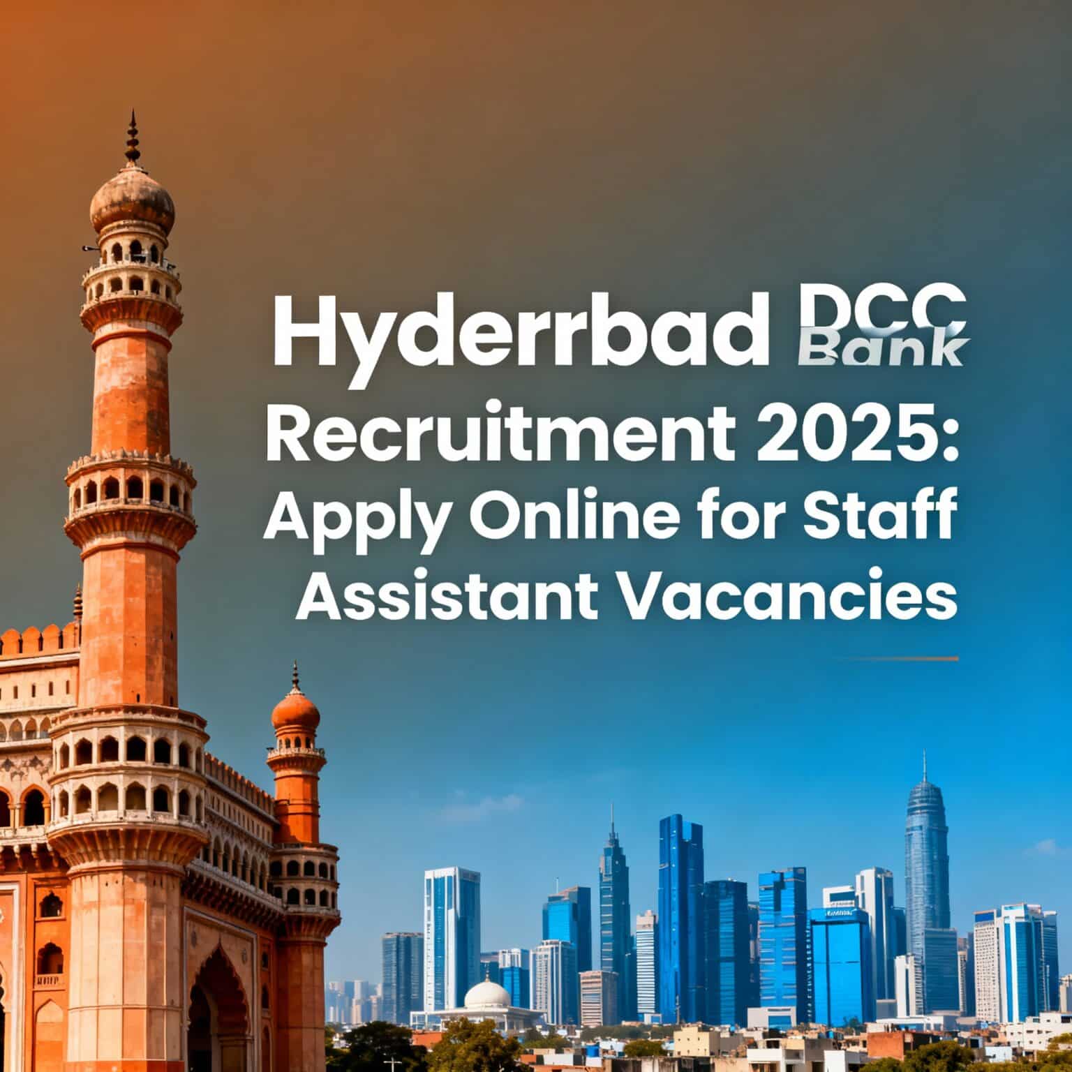 Medak DCC Bank Jobs 2025 Apply Online