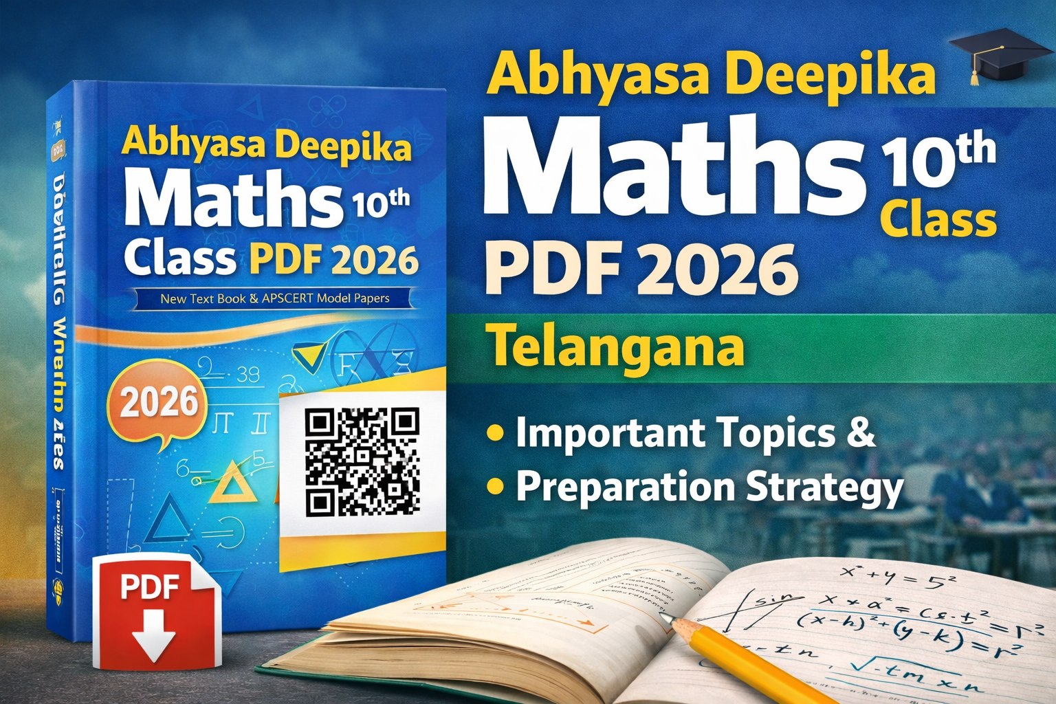 Abhyasa Deepika Maths 10th Class PDF 2026 Telangana – Important Topics & Preparation Strategy